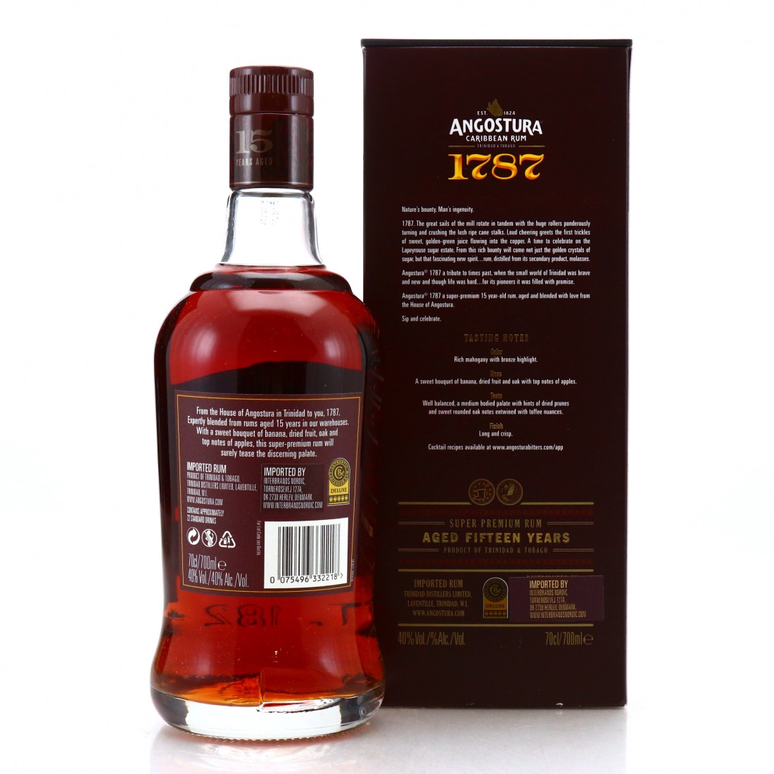 Angostura 1787 15 Year Old | Rum Auctioneer Angostura 1787 15 Year Old | Rum Auctioneer