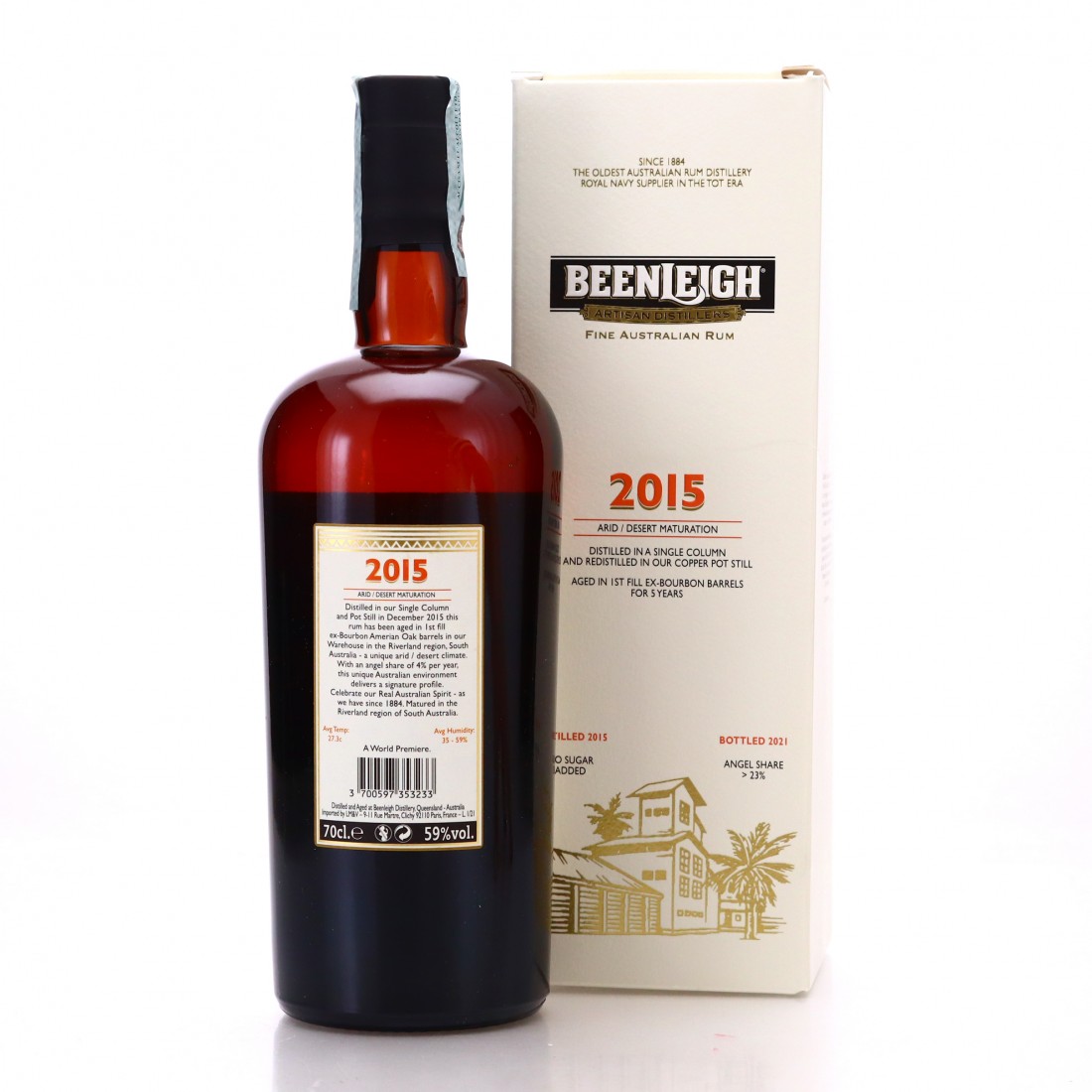 Beenleigh 2015 Velier 5 Year Old | Rum Auctioneer