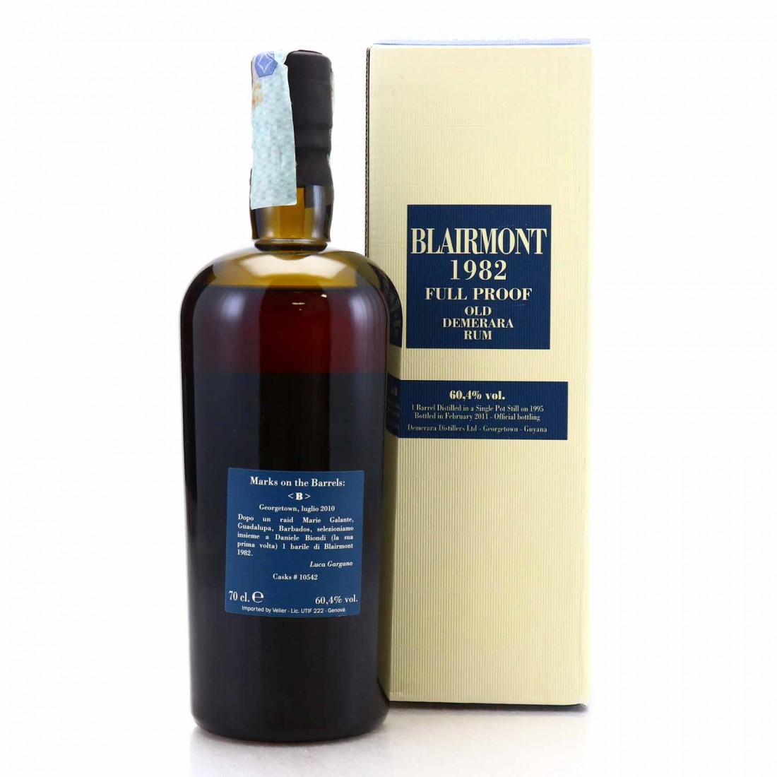 Blairmont 1982 Velier 29 Year Old | Rum Auctioneer