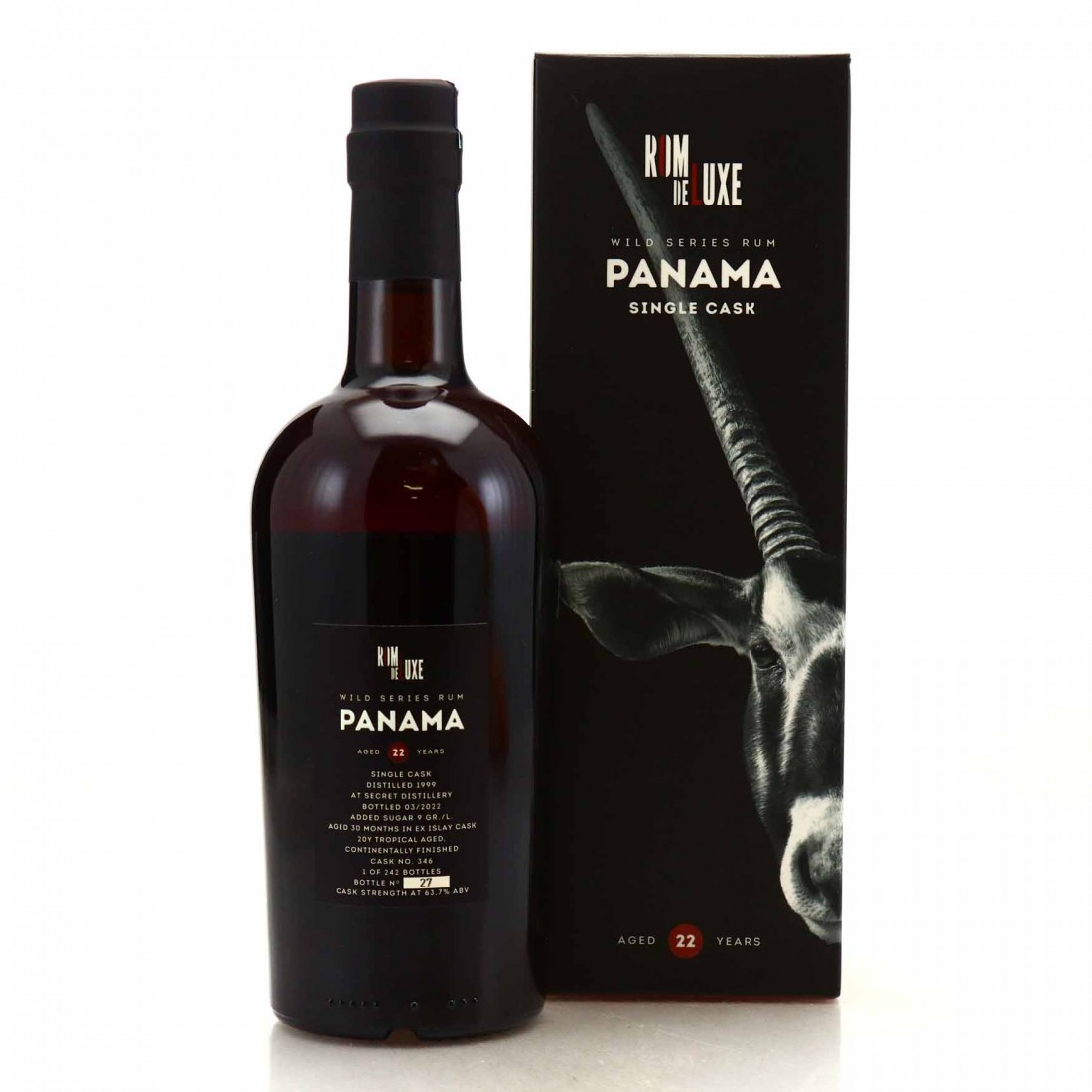 Panama Rum 1999 Rom de Luxe 22 Year Old / Islay Cask Finish | Rum ...