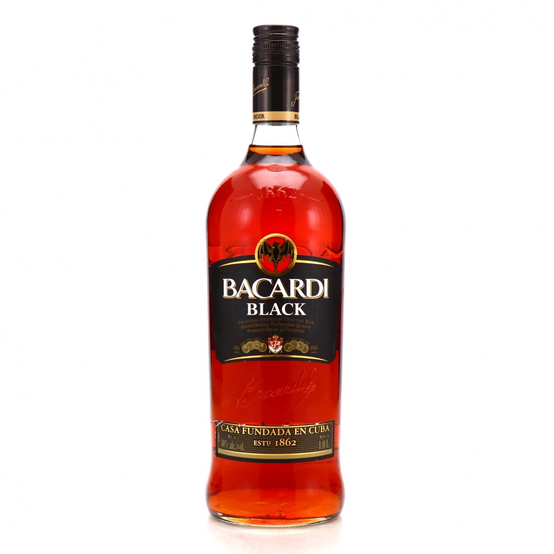 Bacardi Black 1 Litre | Rum Auctioneer