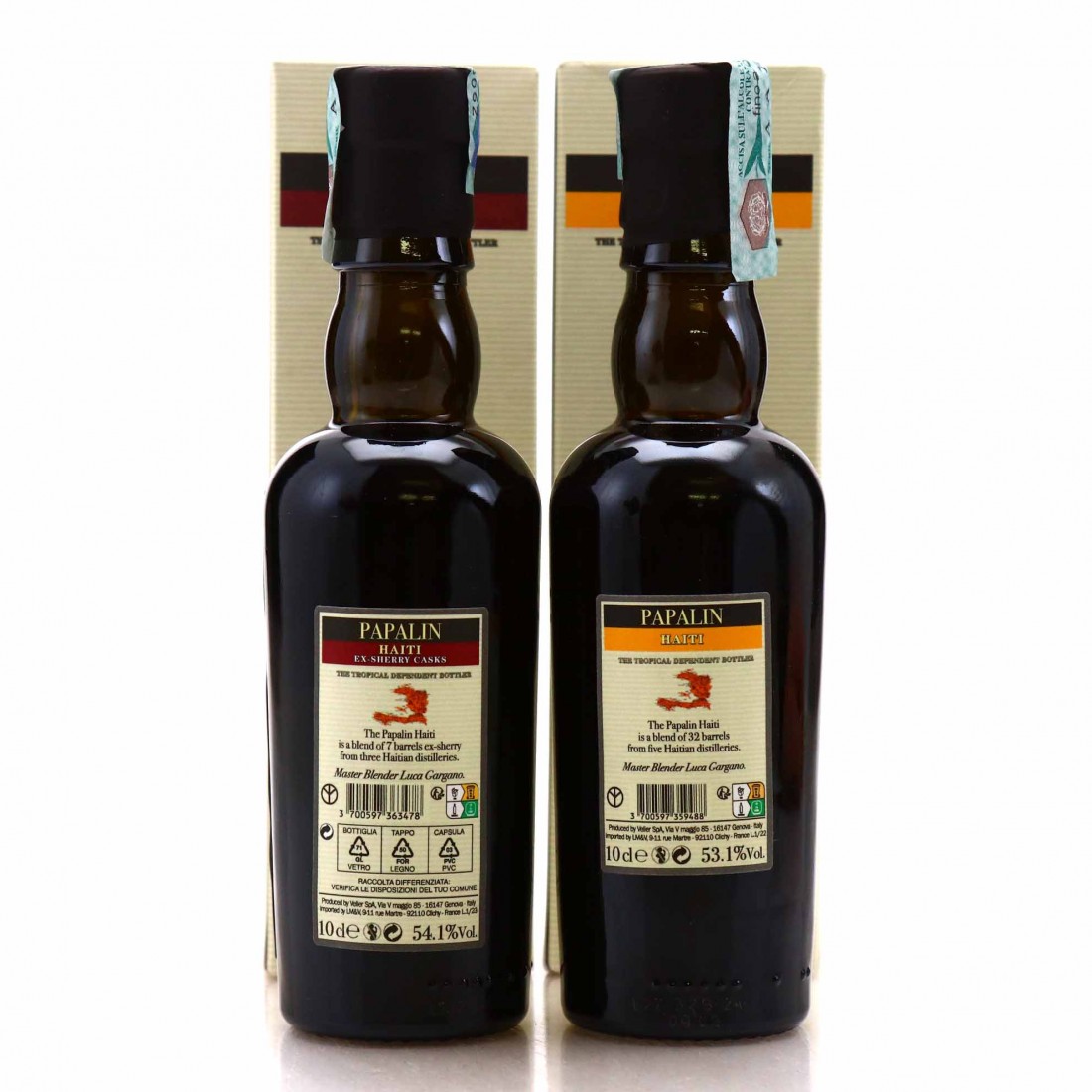 Papalin Velier Original Vatted Rum 2 x 10cl | Rum Auctioneer