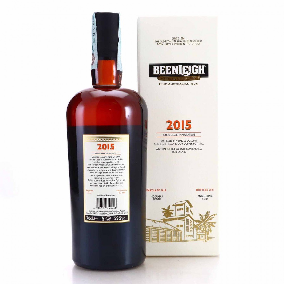 Beenleigh 2015 Velier 5 Year Old | Rum Auctioneer