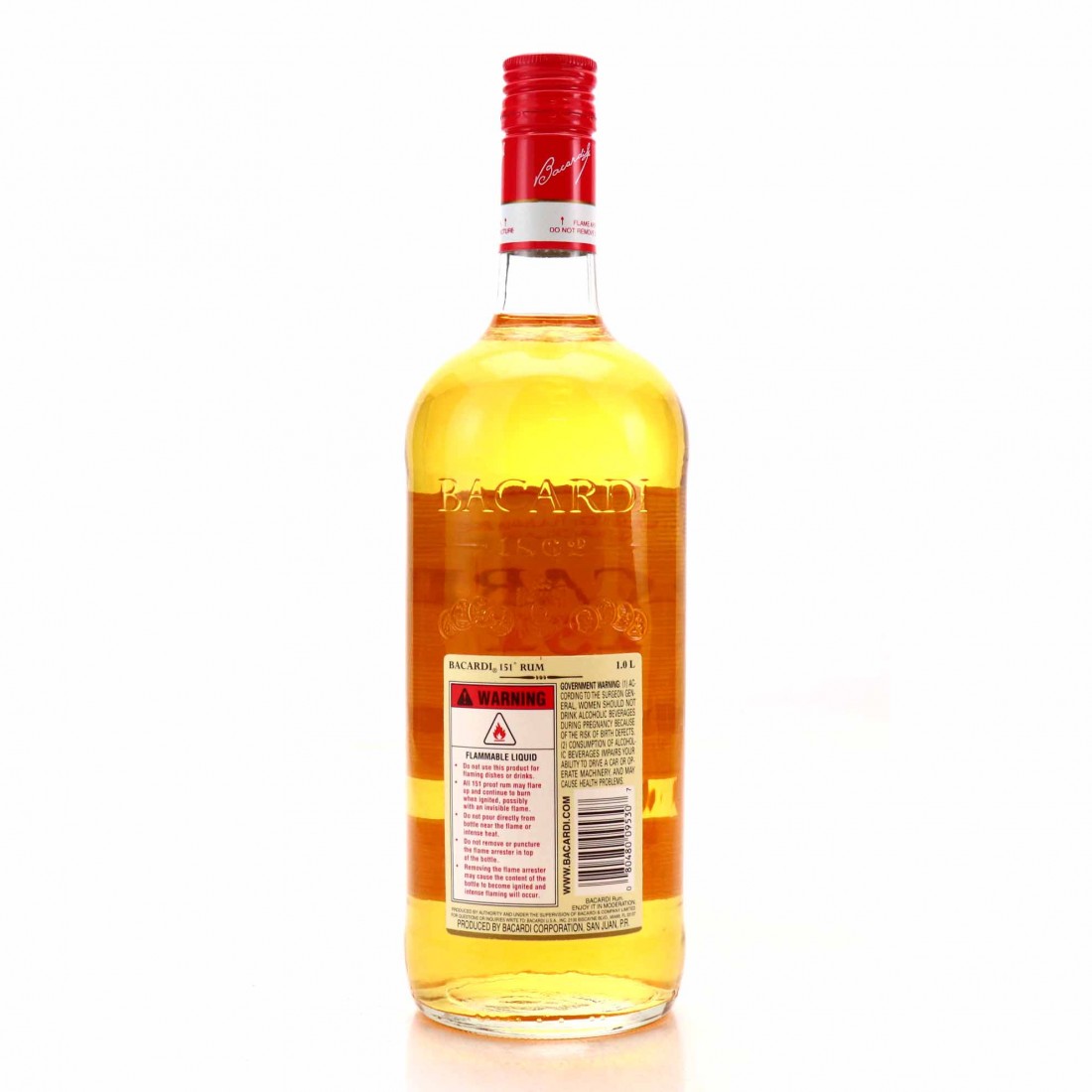 Bacardi 151 Proof 1 Litre pre-2004 / US Import | Rum Auctioneer