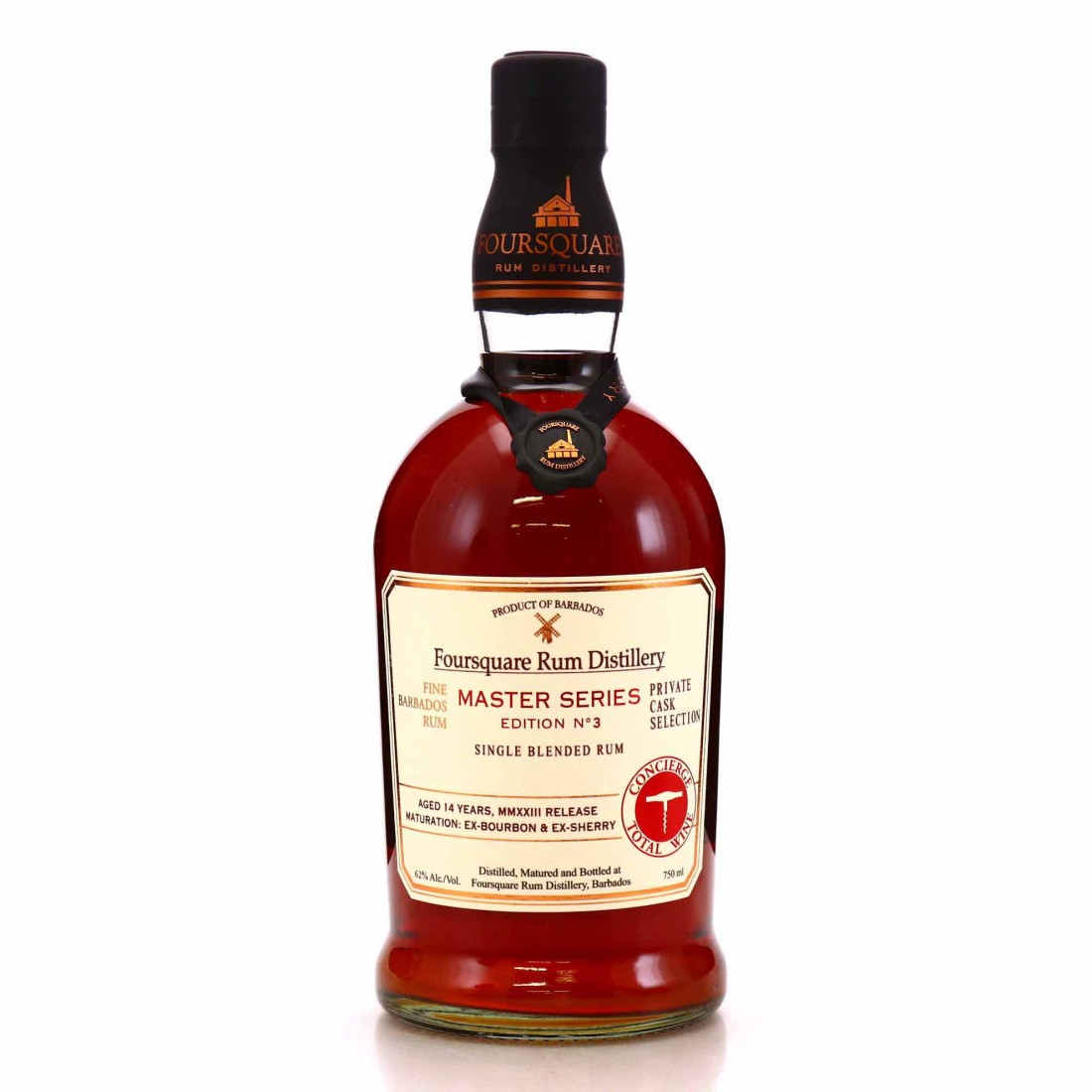 Foursquare 14 Year Old Master Series No.3 75cl / Concierge Total Wine ...