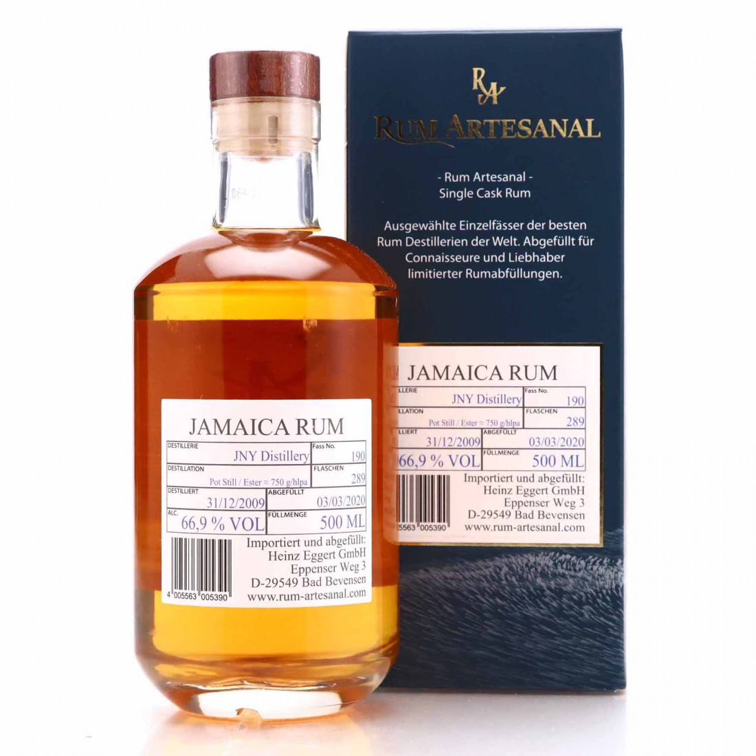 New Yarmouth 2009 Rum Artesanal 50cl | Rum Auctioneer