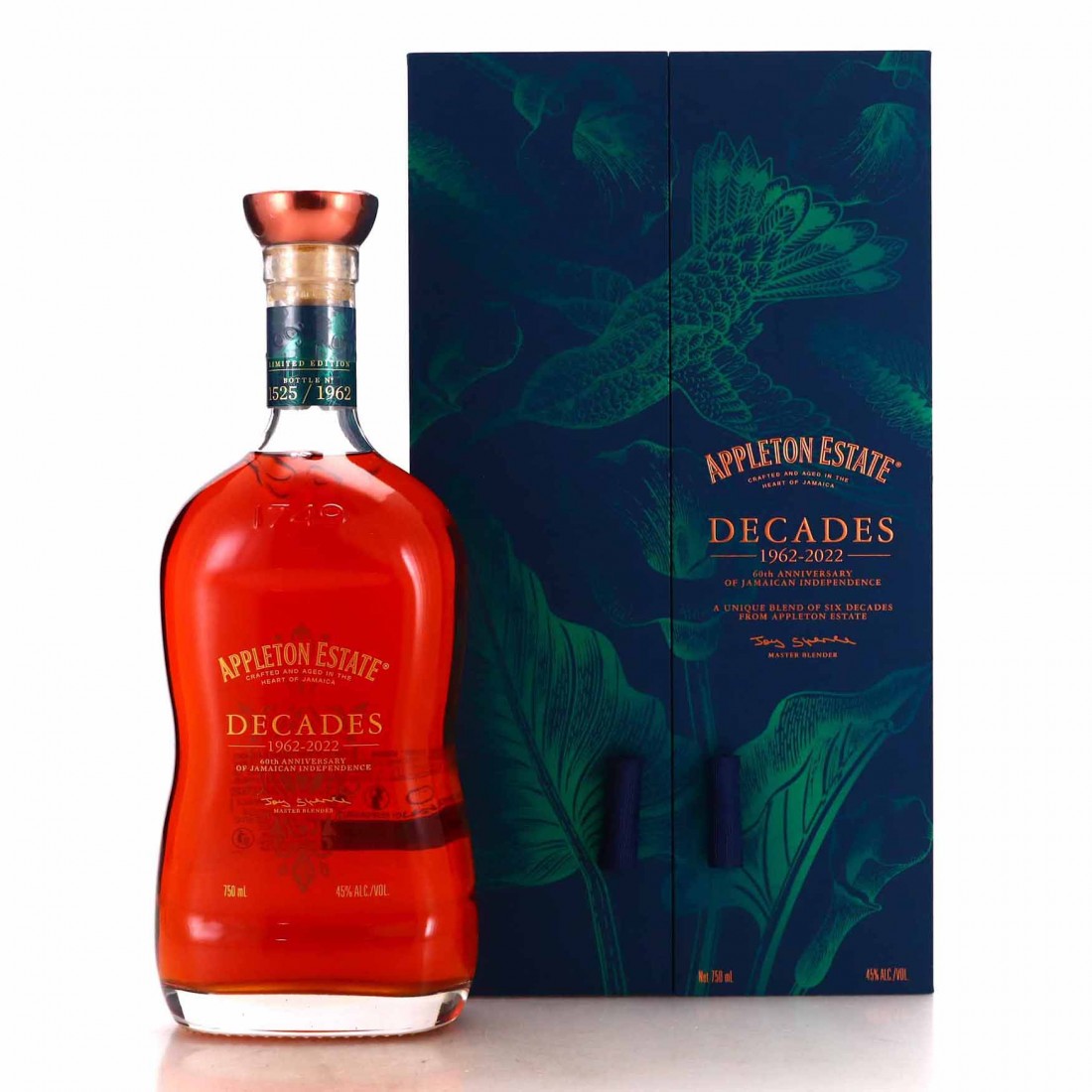 Appleton Estate Decades 60th Anniversary Jamaican Independence 75cl ...