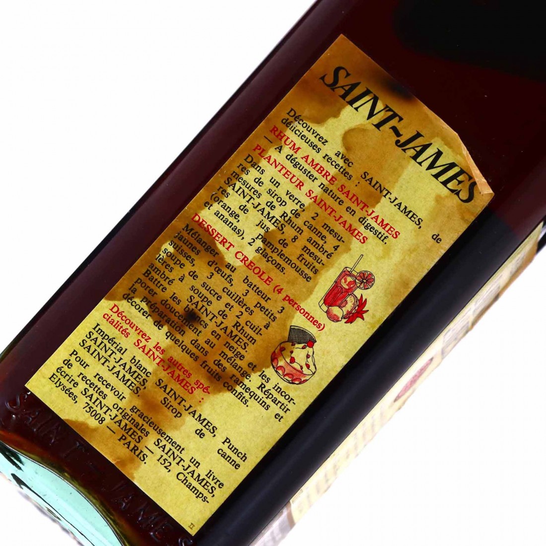 Saint James Rhum Vieux 1 Litre 1970s | Rum Auctioneer