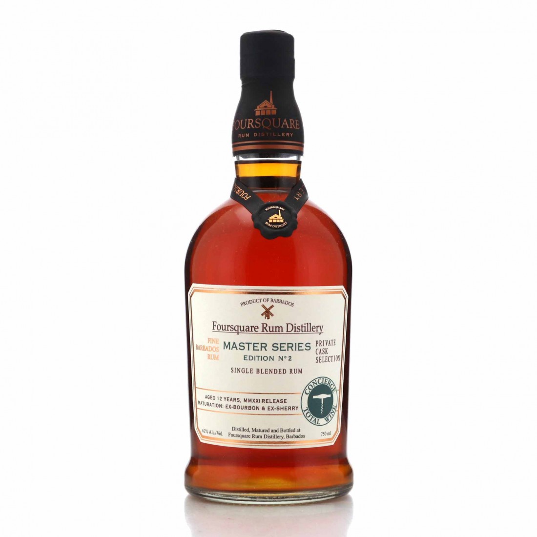 Foursquare 12 Year Old Master Series No.2 75cl / Concierge Total Wine ...