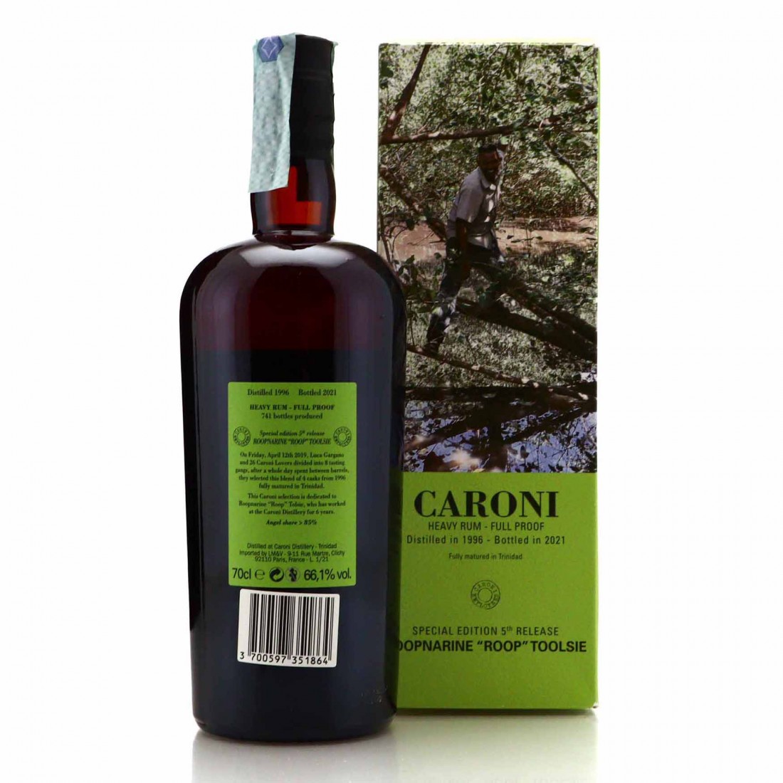 Caroni 1996 Velier Full Proof Heavy / Roopnarine 'Roop' Toolsie | Rum ...