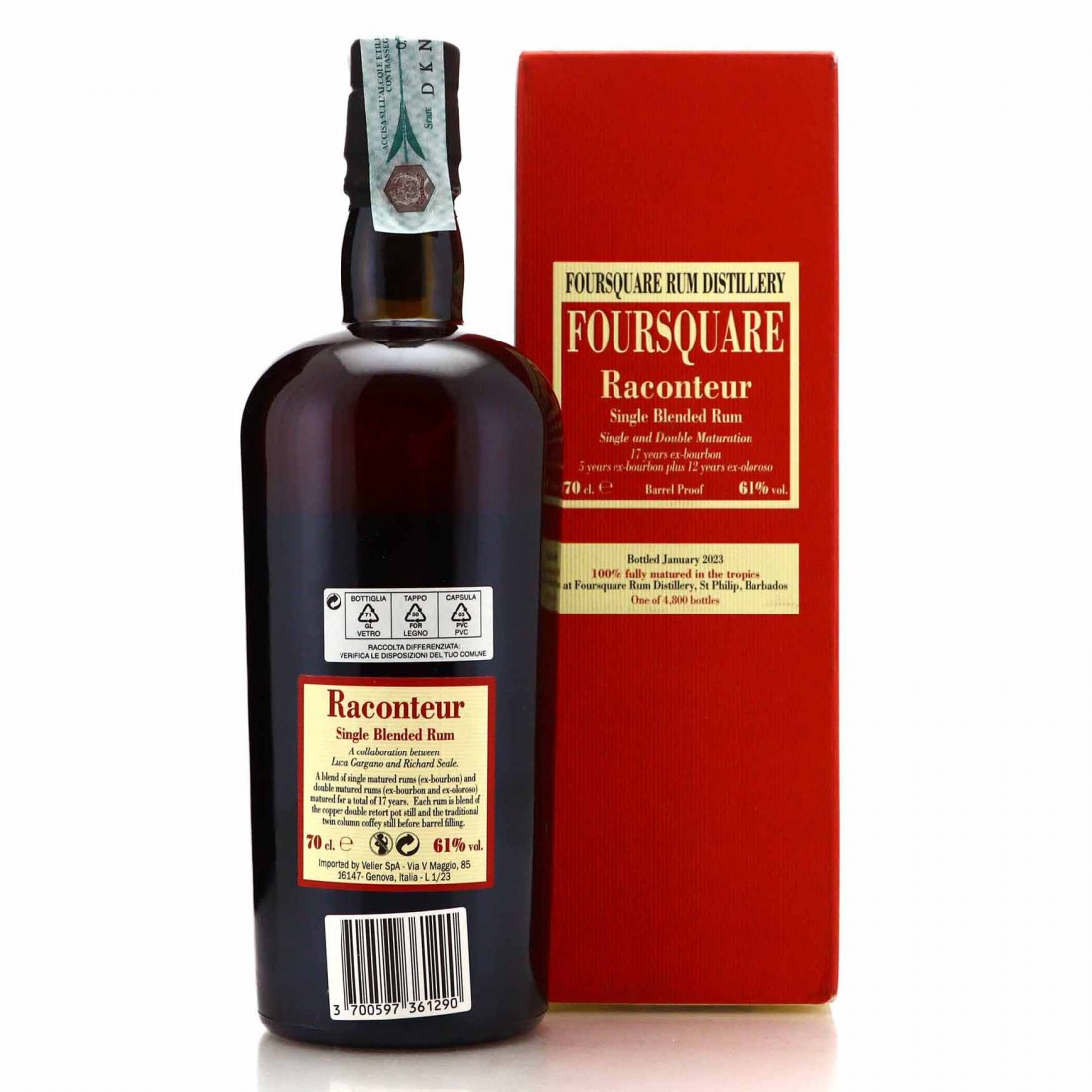 Foursquare 17 Year Old Velier Raconteur | Rum Auctioneer