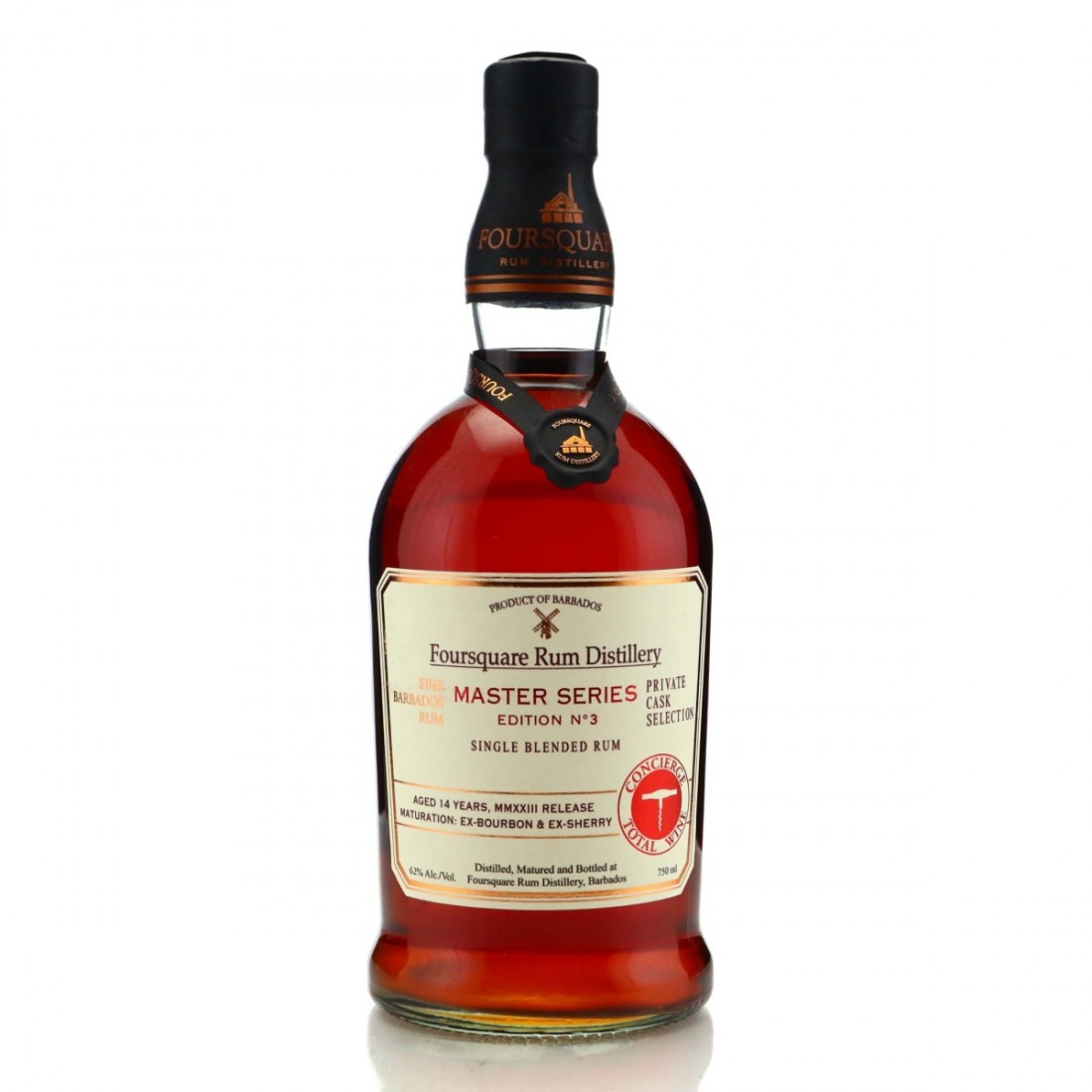 Foursquare 14 Year Old Master Series No.3 75cl / Concierge Total Wine ...