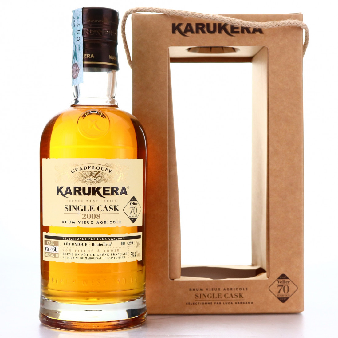 Karukera 2008 Single Cask #66 / Velier 70th Anniversary | Rum Auctioneer